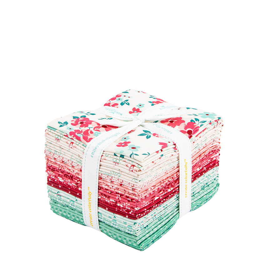 Berry & Sage Fat Quarter Bundle by Lori Holt – 21 Prints – Farmhouse ...