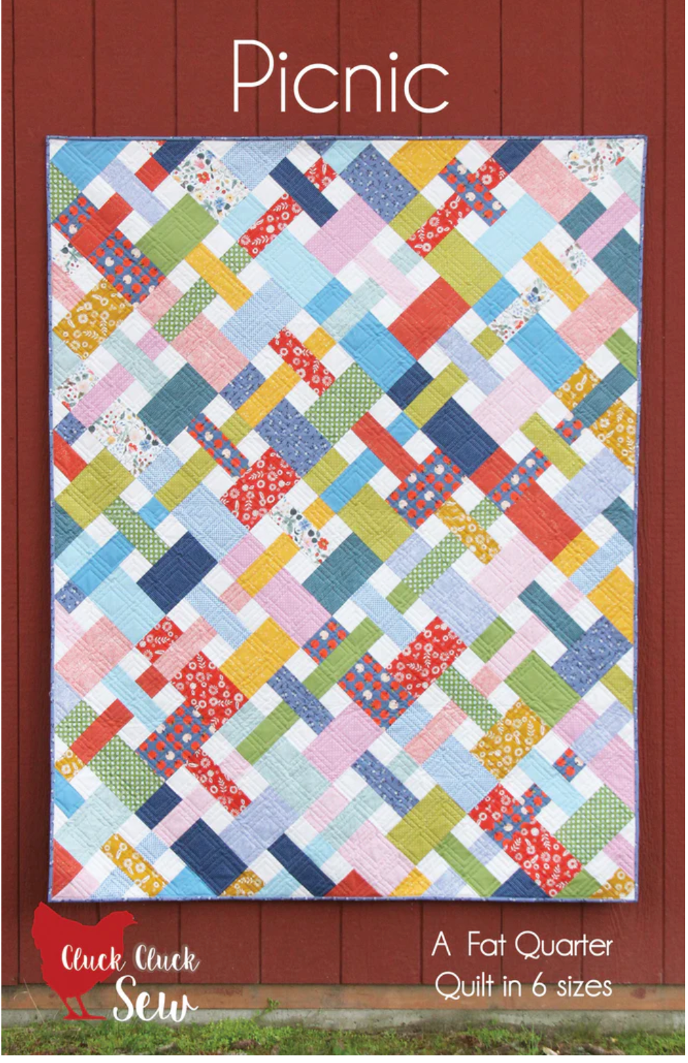 Picnic Quilt Pattern – Cluck Cluck Sew – Farmhouse Fabric Shop