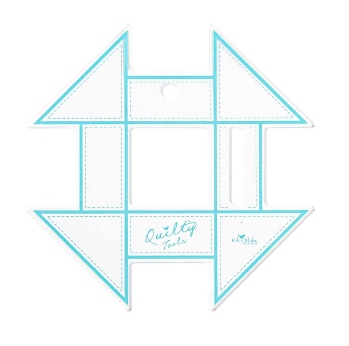 Riley Blake Quilty™ Tools Binding Holder – Churn Dash Acrylic ...
